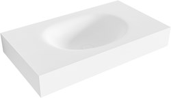 MONDIAZ Solid Surface vrijhangend wastafell