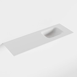 Mondiaz Solid surface inbouw wastafel