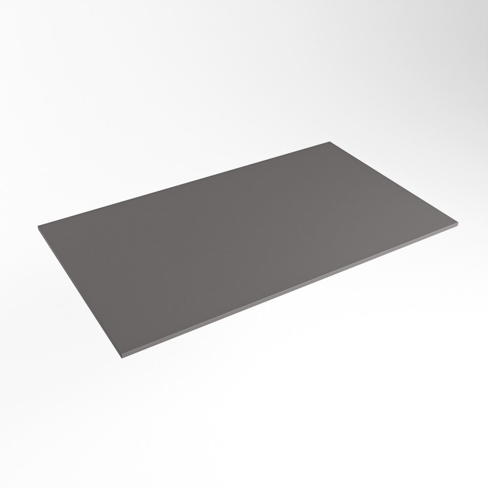 TOP 30 Dark Grey Solid surface plateau / topplaat 70cm. Dikte blad 0 ...