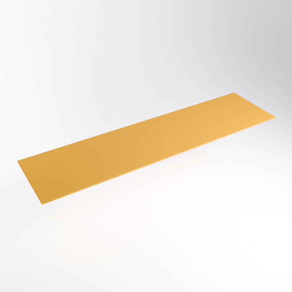 TOP 23 Ocher solid surface Countertop 160cm. Thickness 0,9cm. Suitable ...