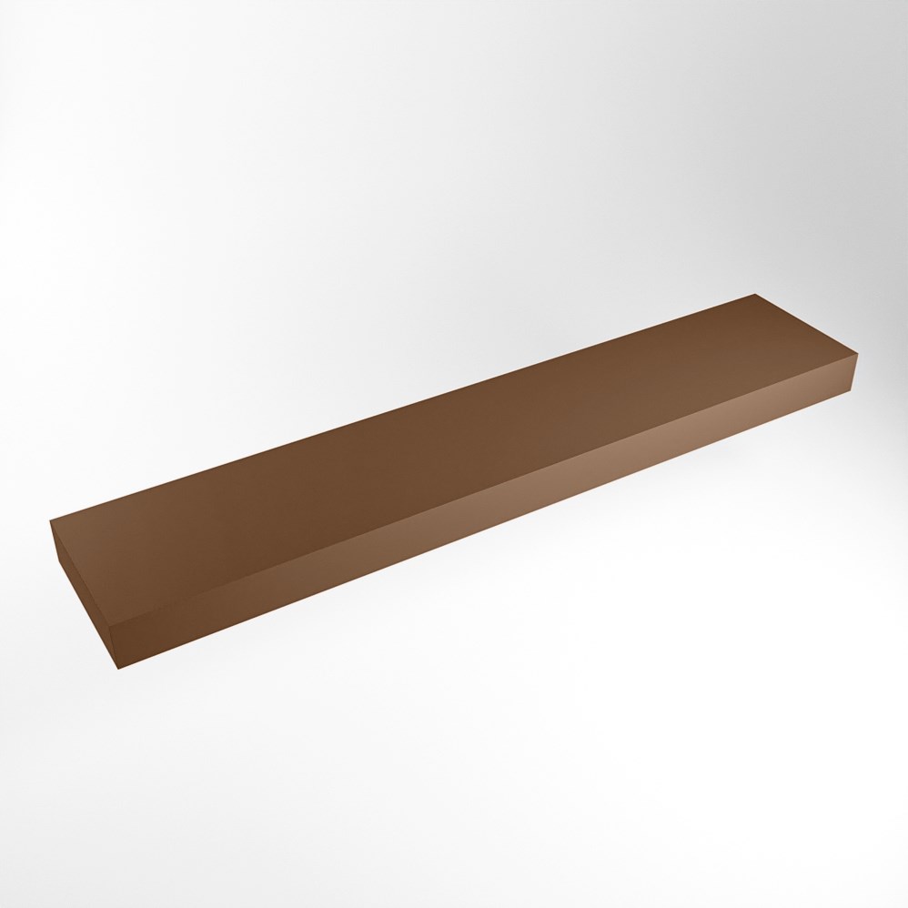 TOP 30 Rust wall-hung solid surface module / shelf 210cm. Thickness ...
