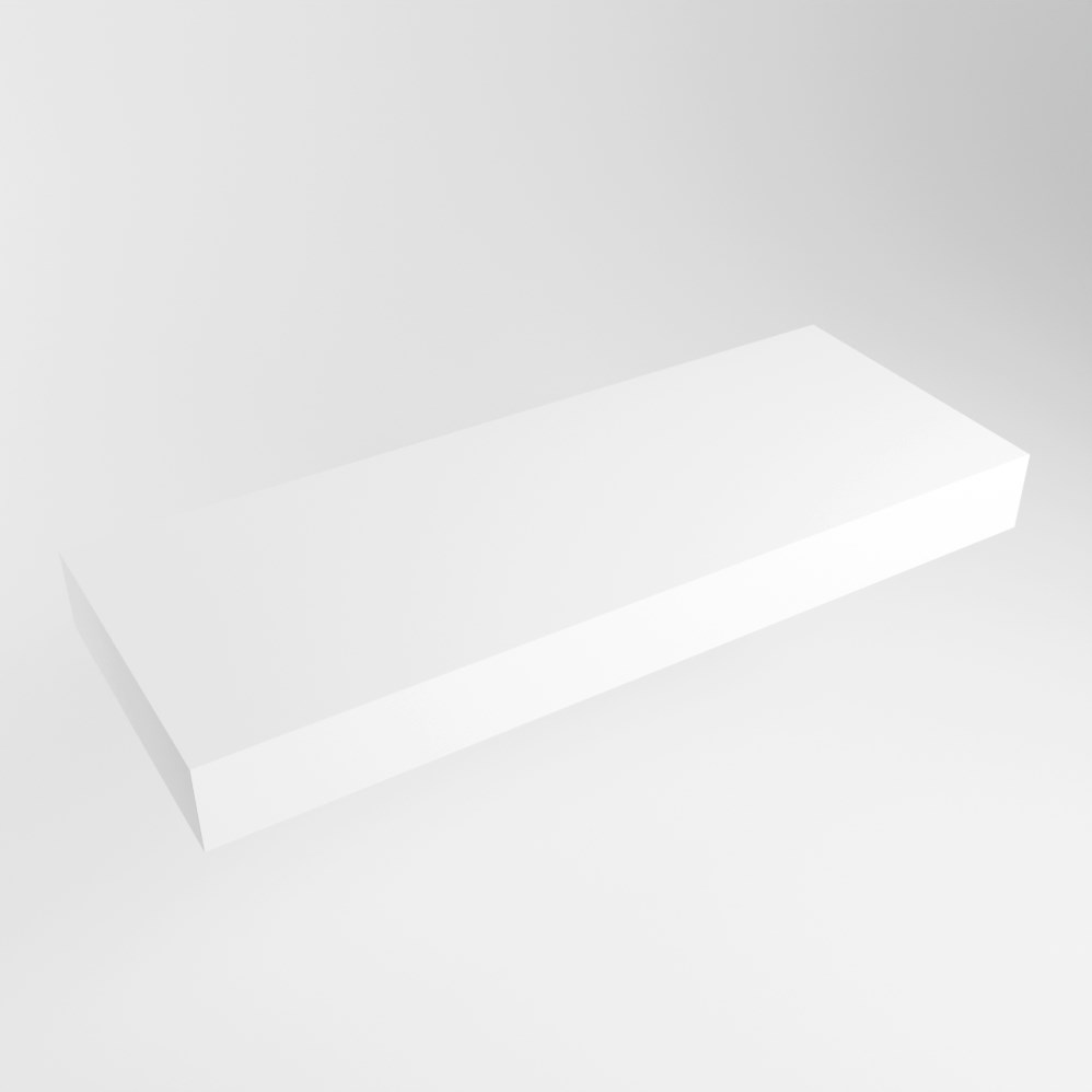 TOP 46 Talc Encimera suspendido de solid surface 120cm. Espesor de la ...