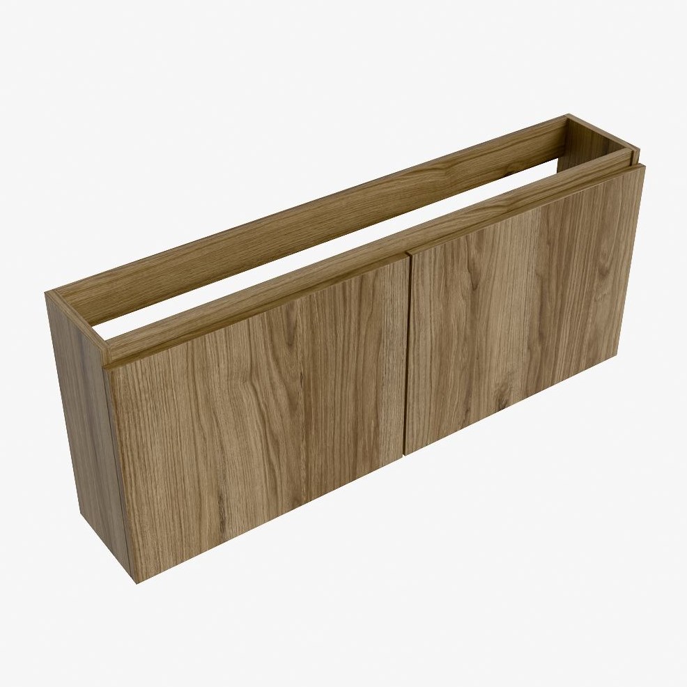 TURE mueble de baño con 2 puertas color Cararra 120cm ancho.