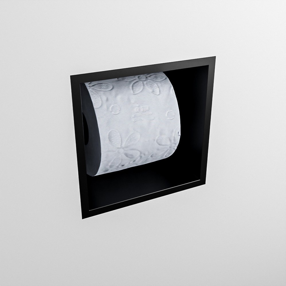 EASY Portarrollos CUBE 160 solid surface 16x16cm color Urban. Apto para ... EASY Portarrollos CUBE 160 solid surface 16x16cm color Urban. Apto para ...
